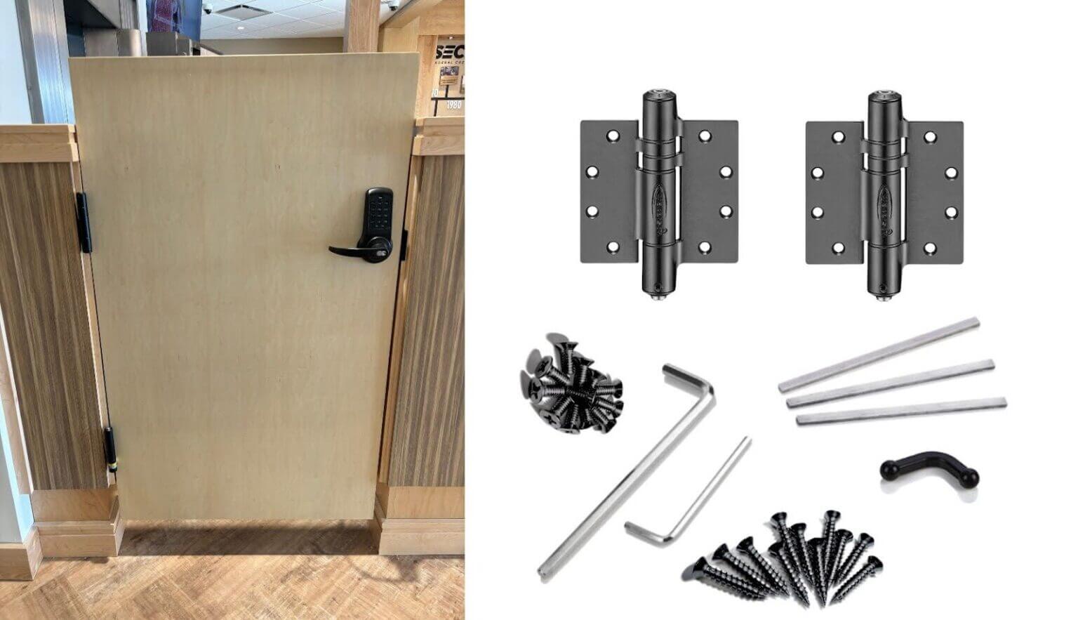 6ft Tall Door Hinges Under Closer Height Limits