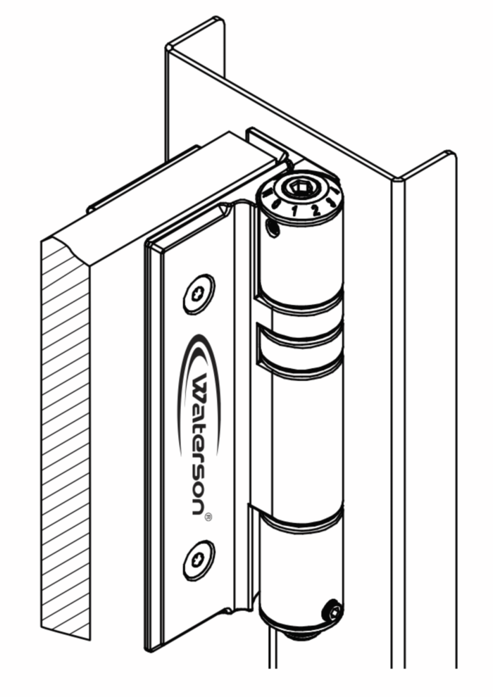 Heavy Duty Outdoor Gate Closer: Stainless Steel with Self Closing