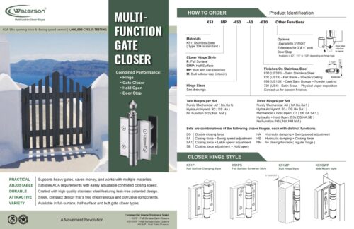 Find Here All Of Our Hinge Catalogues | Waterson Closer Hinges