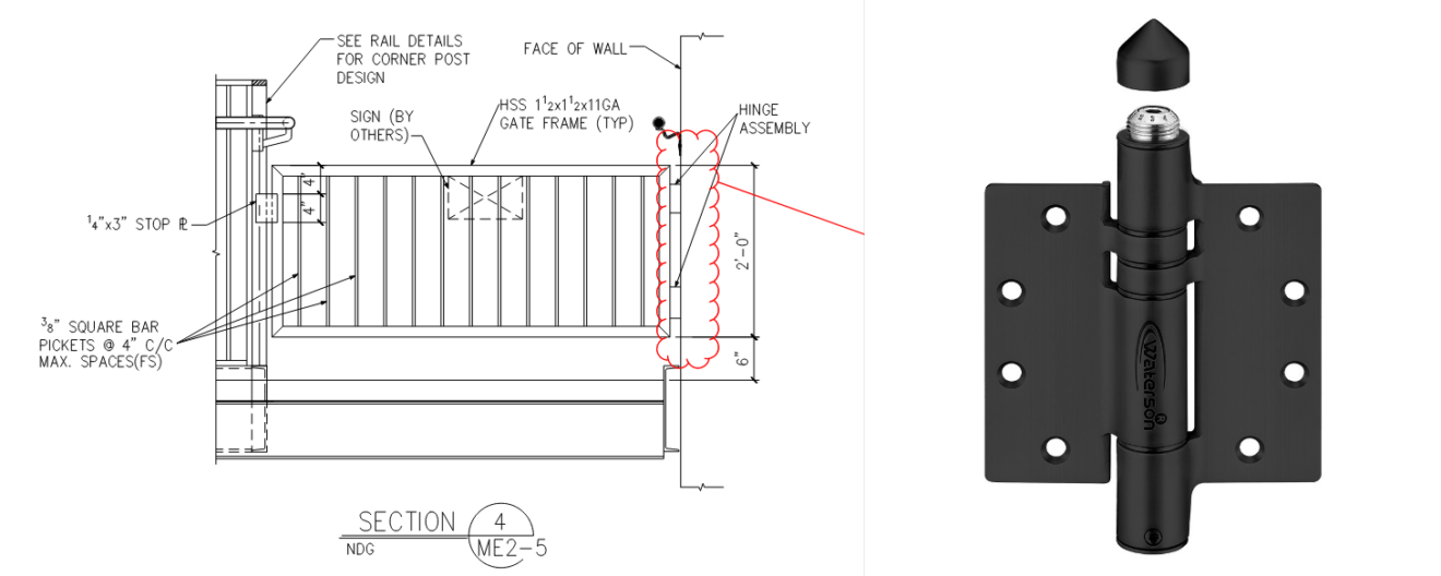 Waterson Swing Gate Hinges: Superior Features and Benefits