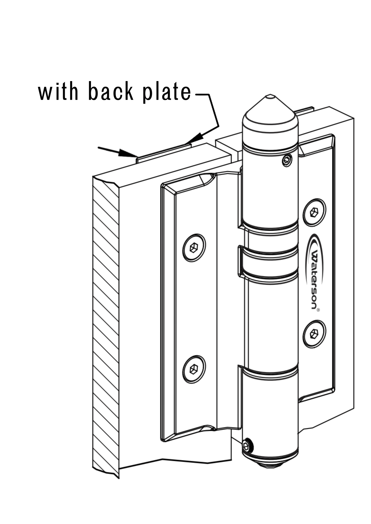 Heavy Duty Outdoor Gate Closer: Stainless Steel with Self Closing