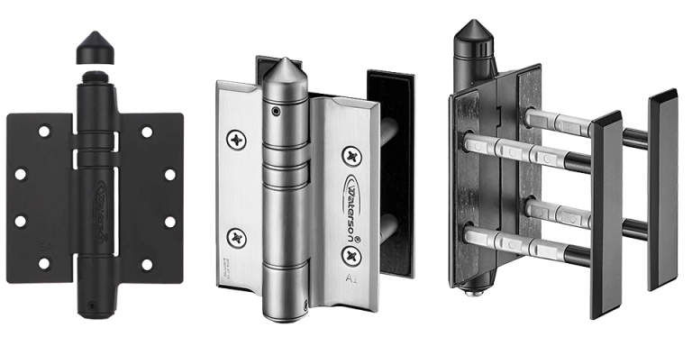 Gate Hinges: Heavy Duty Stainless Steel with Self Closing