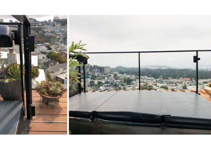 Attractive Self Closing Pool Gate Hinge for Glass Railing Systems